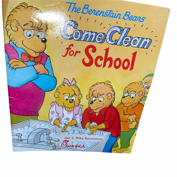 Chick-Fil-A | Other | The Berenstain Bears Come Clean Down School Kids ...